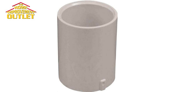 PVC, 1-inch Coupling - 1-inch PVC Fittings - The Home Improvement Outlet